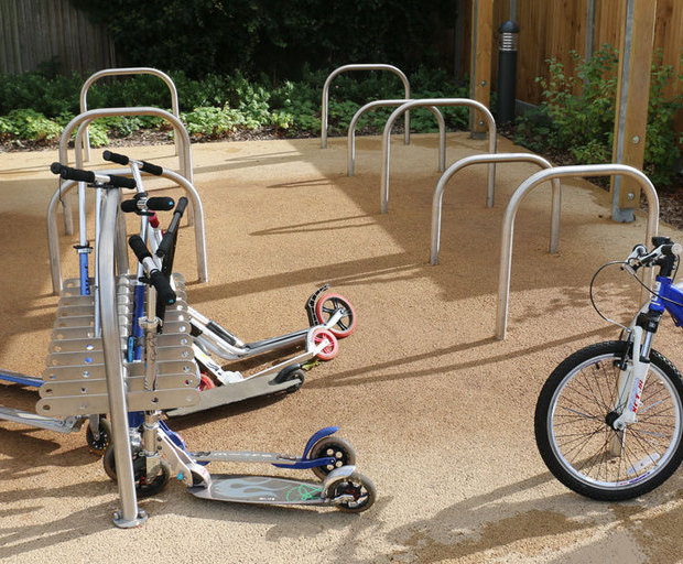 Combined Seating and Cycle Parking Canopy | Langley Design Street ...