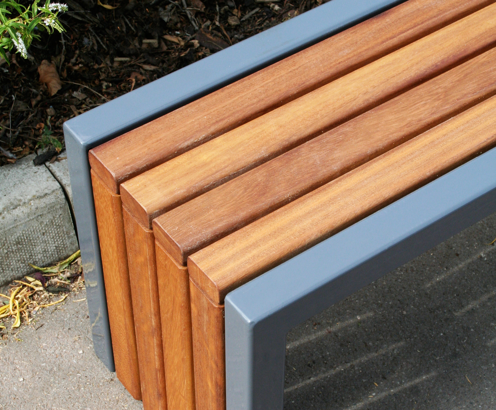 Langley Steel Framed Bench - LBN117 | Langley Design Street Furniture ...