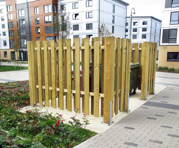 Sheldon timber bin store unit - SBS300 | Langley Design Street ...