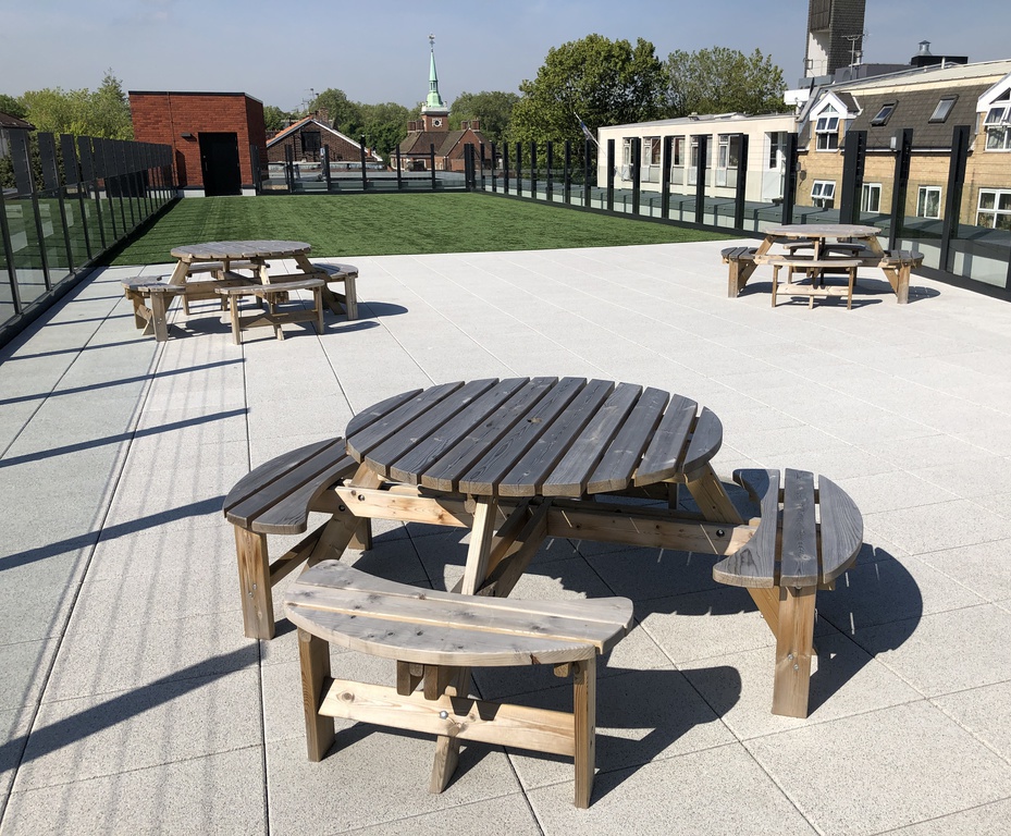 Sheldon All Timber Picnic Table - SPT306 | Langley Design Street Furniture | ESI External Works