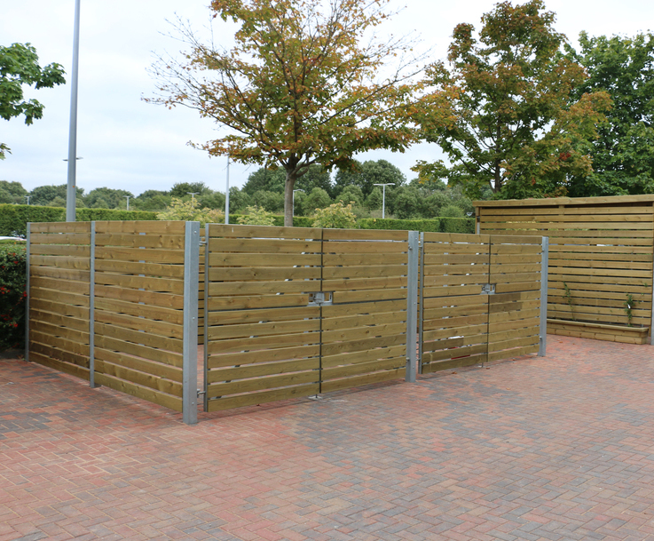 Sheldon timber bin store unit - SBS306 | Langley Design Street ...