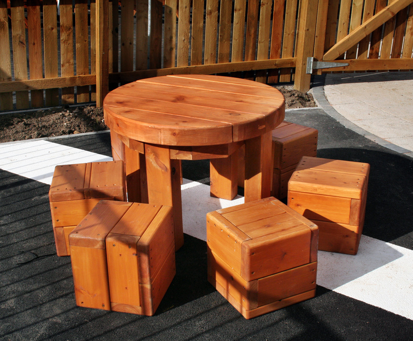 Sheldon Single Seater Cubed Bench Pod - SBN313 | Langley Design Street ...