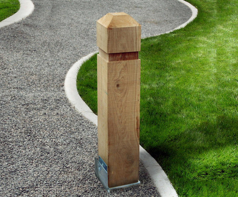 Sheldon Removable Timber Bollard - SBD301 | Langley Design Street ...