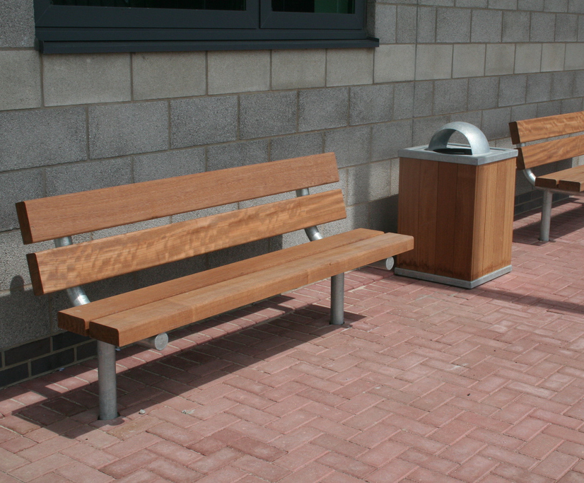 Sheldon Timber Seat - SST300 | Langley Design Street Furniture | ESI ...