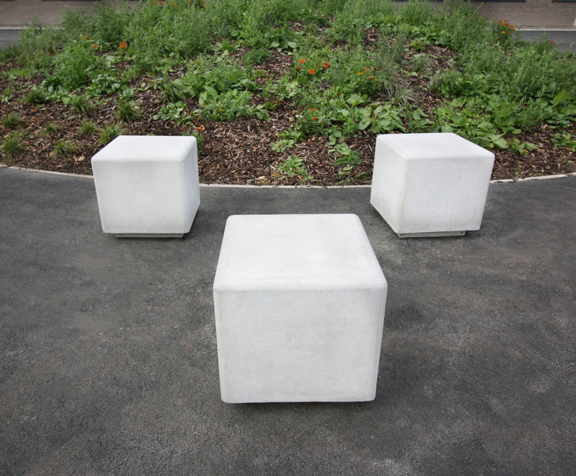 Pewsham Solid Pre-Cast Concrete Cube - PBN406 | Langley Design Street ...
