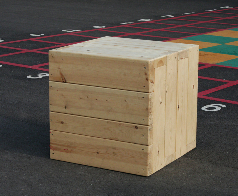 Sheldon Single User Cubed Bench Seating Pod - SBN314 | Langley Design ...