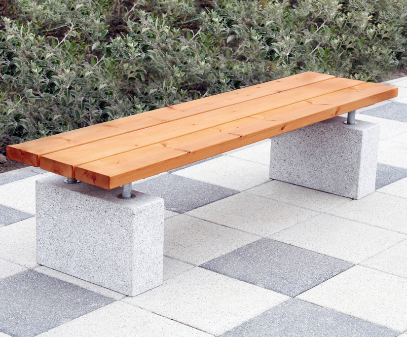 Sheldon Plinth Mounted Bench - SBN304 | Langley Design Street Furniture ...