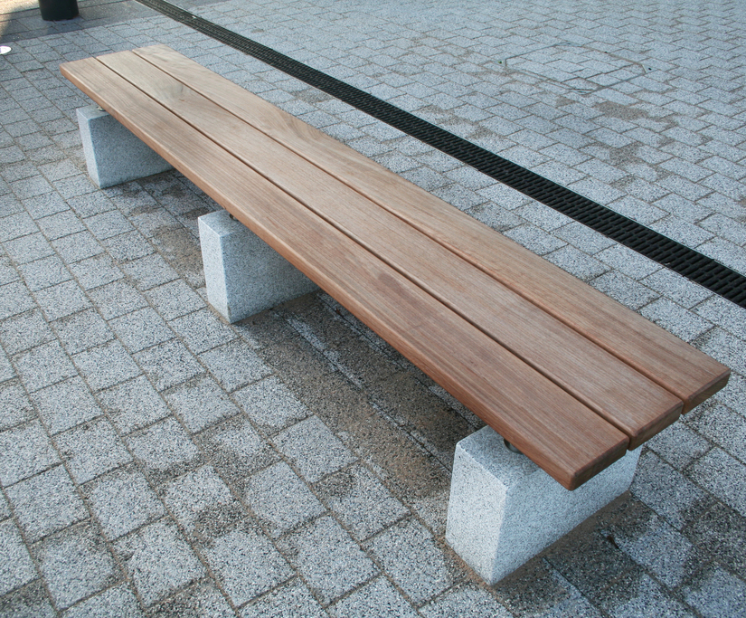 Sheldon Plinth Mounted Bench - SBN304 | Langley Design Street Furniture ...