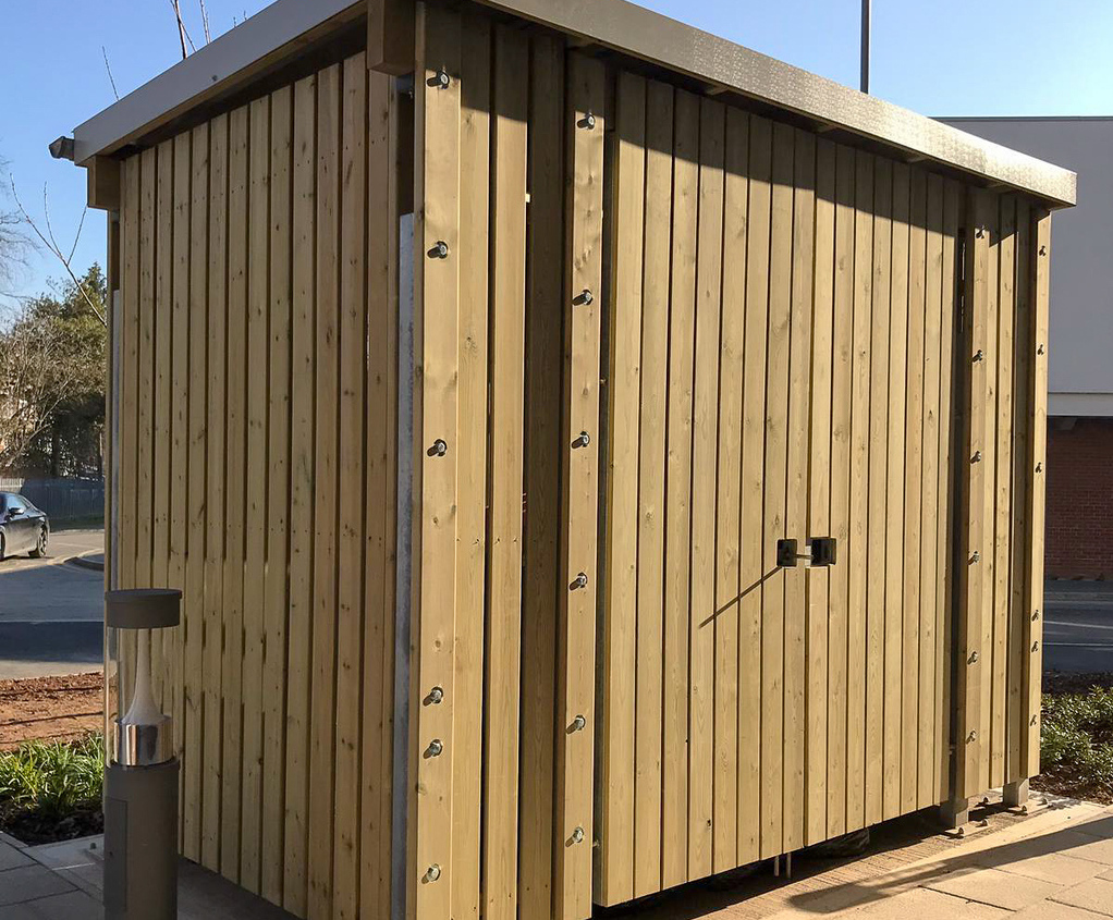 Sheldon timber bin store Unit - SBS304 | Langley Design Street ...