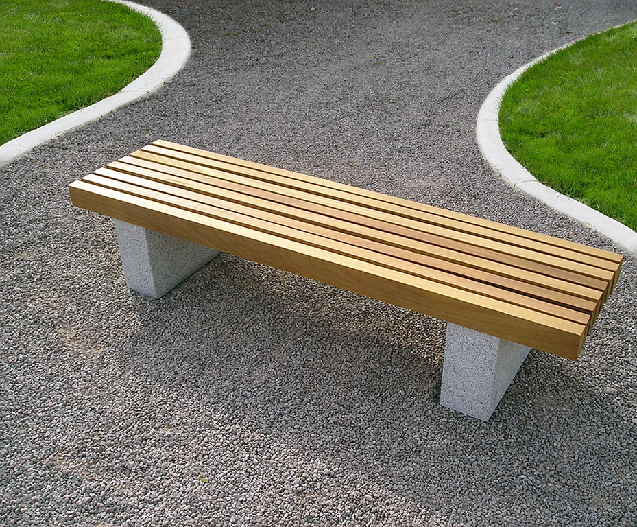 Langley Plinth Mounted Bench - LBN114 | Langley Design Street Furniture ...