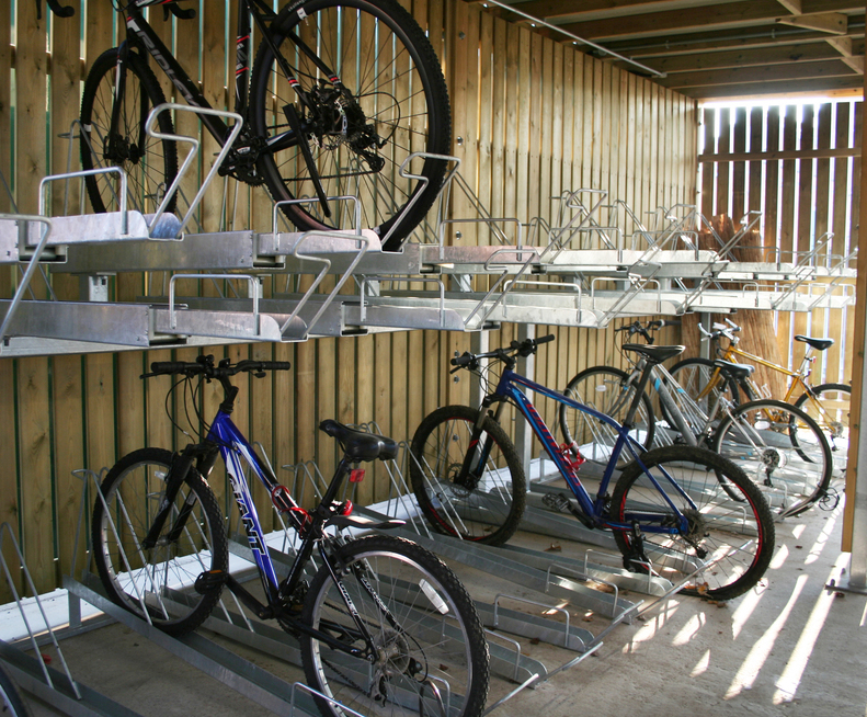 Malford two-tier cycle rack - MCR205 | Langley Design Street Furniture ...