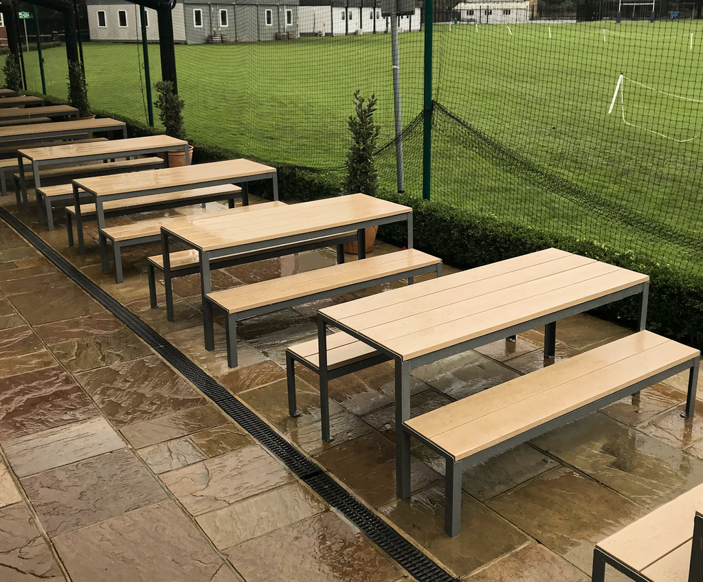 Picnic Tables for Emanuel School, Battersea | Langley Design Street ...