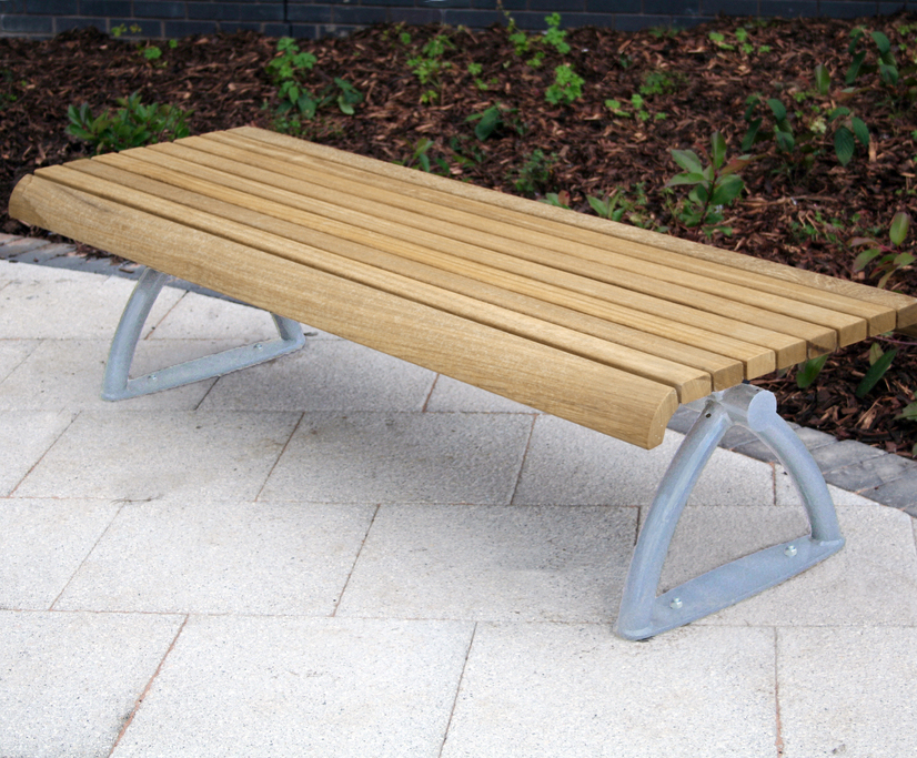 Langley Hardwood Iroko Bench - LBN106 | Langley Design Street Furniture ...
