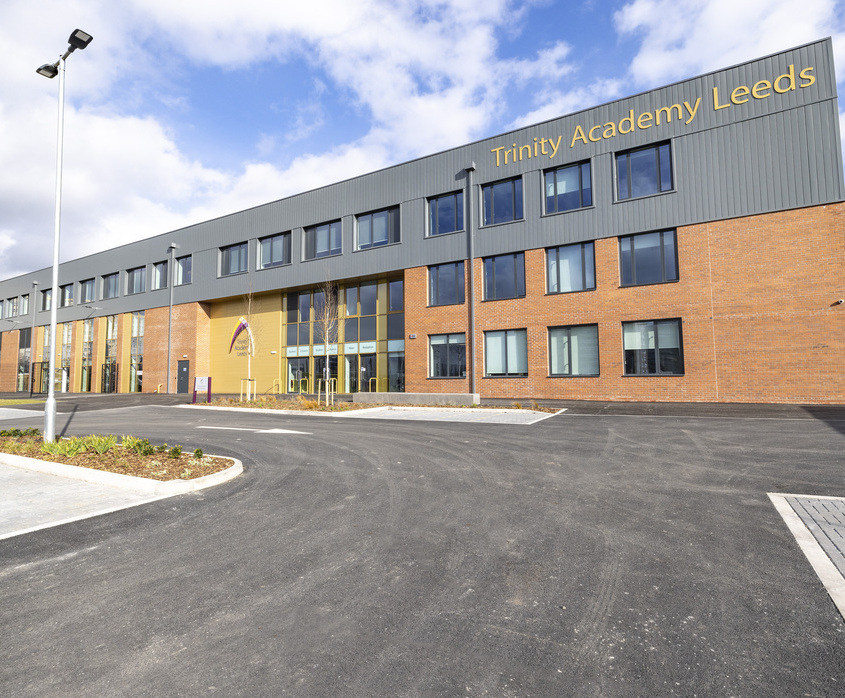 Trinity Academy, Leeds | Langley Design Street Furniture | ESI External ...