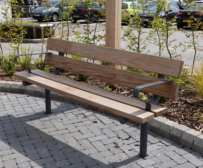 Sheldon Timber Seat - SST300 | Langley Design Street Furniture | ESI ...