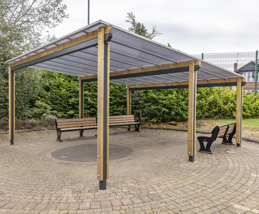 Elms Bank College Hub, Manchester | Langley Design Street Furniture ...