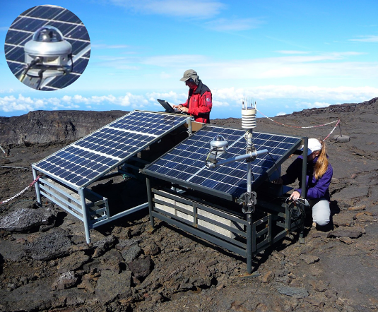 SPN1 Sunshine Pyranometer used to monitor active volcano | Delta-T ...