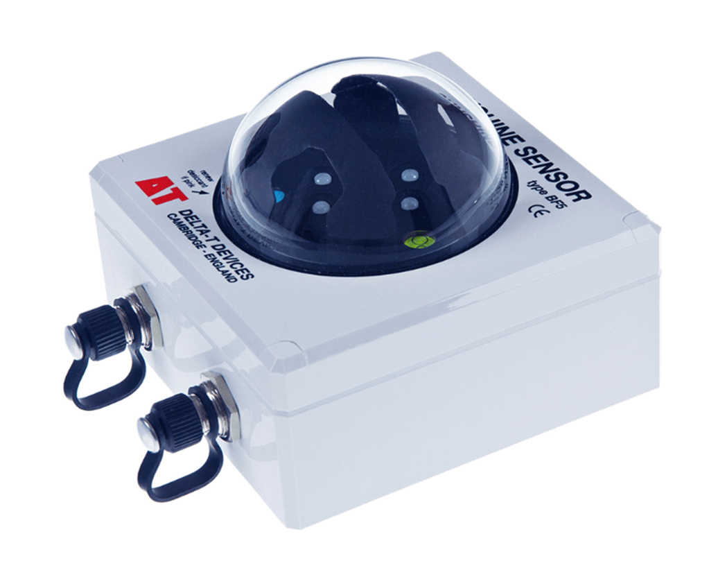 BF5 Sunshine Sensor - solar radiation measurement | Delta-T Devices ...