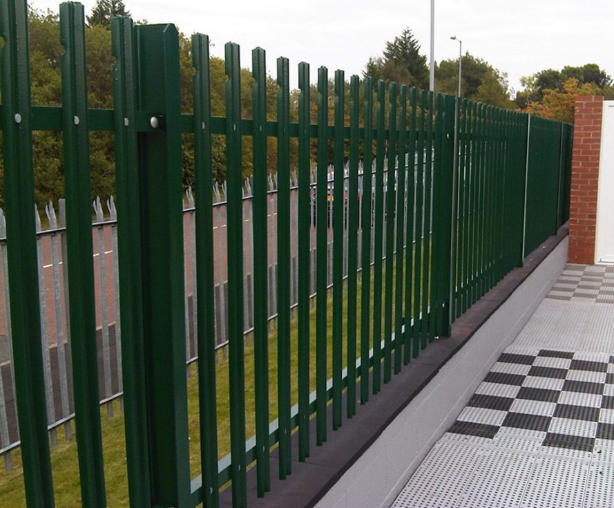 Urban Palisade security fencing | Urban Fencing | ESI External Works