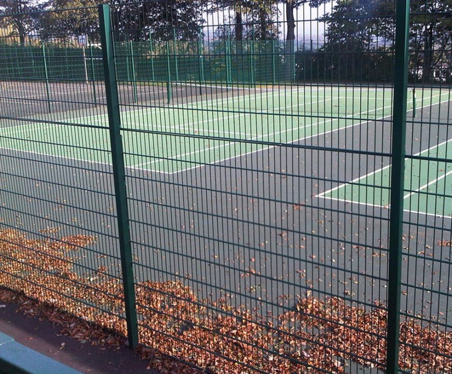 Urban Sports mesh fencing system for MUGA | Urban Fencing | ESI ...