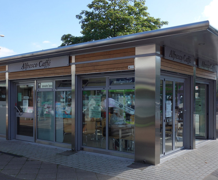 Custom-built modular restaurants | Prestige Kiosks | ESI External Works