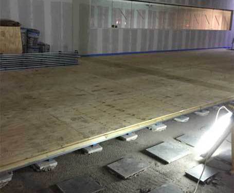 Acoustic floating floor for Cineworld auditorium | TVS Acoustics | ESI ...