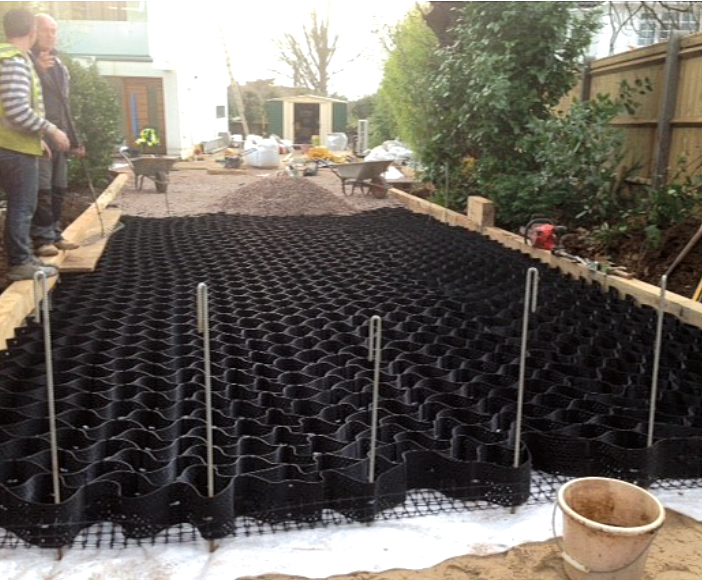 Tree root protection for driveway construction project | CORE Landscape ...