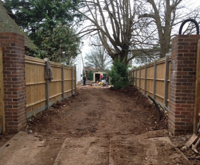 Tree root protection for driveway construction project | CORE Landscape ...
