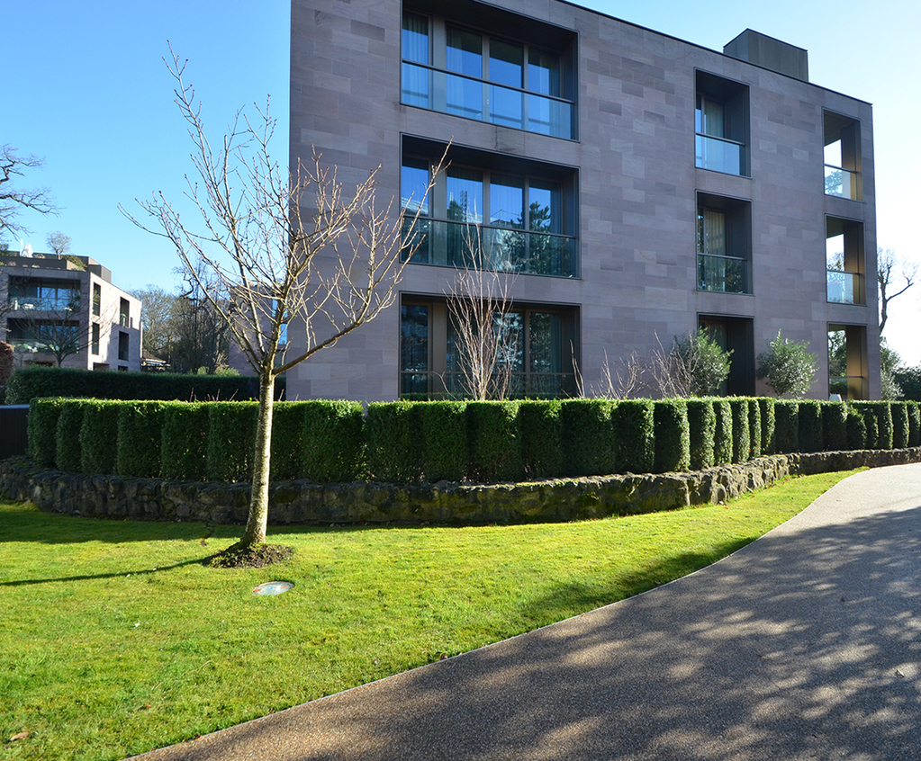 Resin bound permeable pathways for London development | Clearstone ...