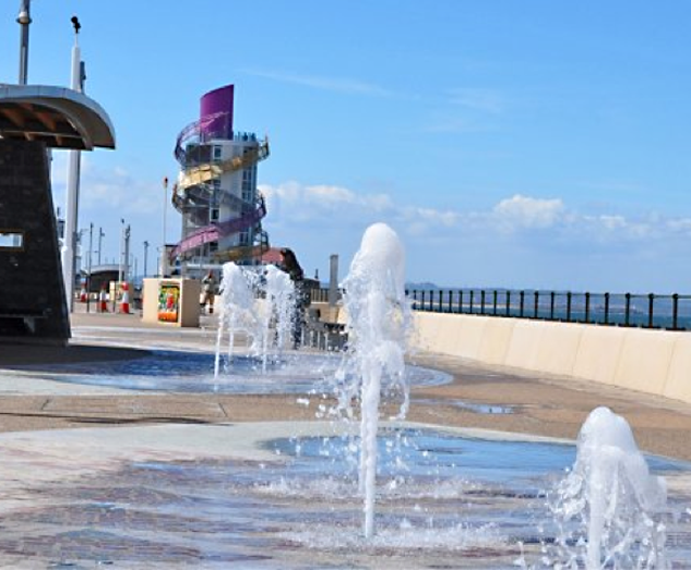 Decorative plaza feature, Redcar seafront | Fountains & Features Ltd ...