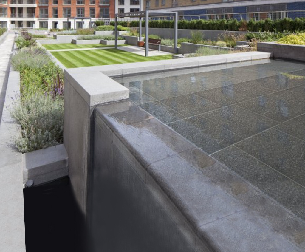 Water feature at Chelsea Creek, London | Fountains & Features Ltd | ESI ...
