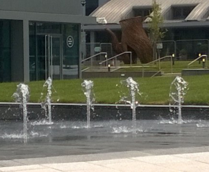 12 bubbling jet water feature for World of Wedgwood | Fountains ...