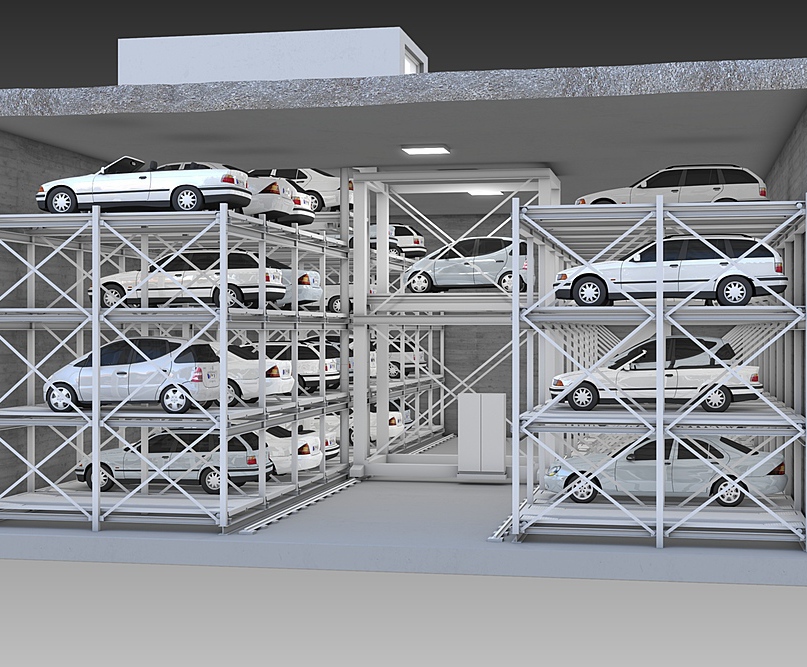 Fully automatic parking systems | Double Parking Systems | ESI External ...
