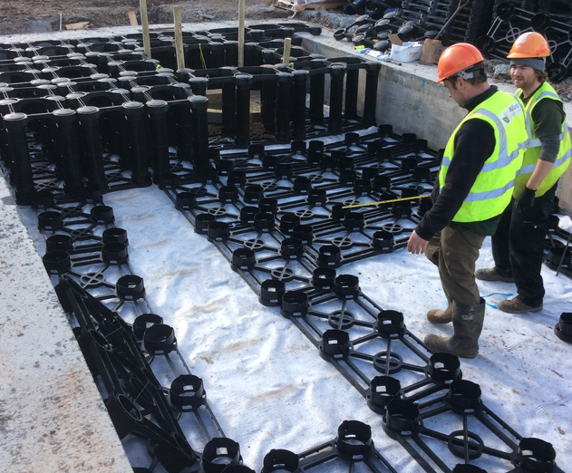 Deeproot Silva Cells tree pit installation, retail park | East Midlands ...