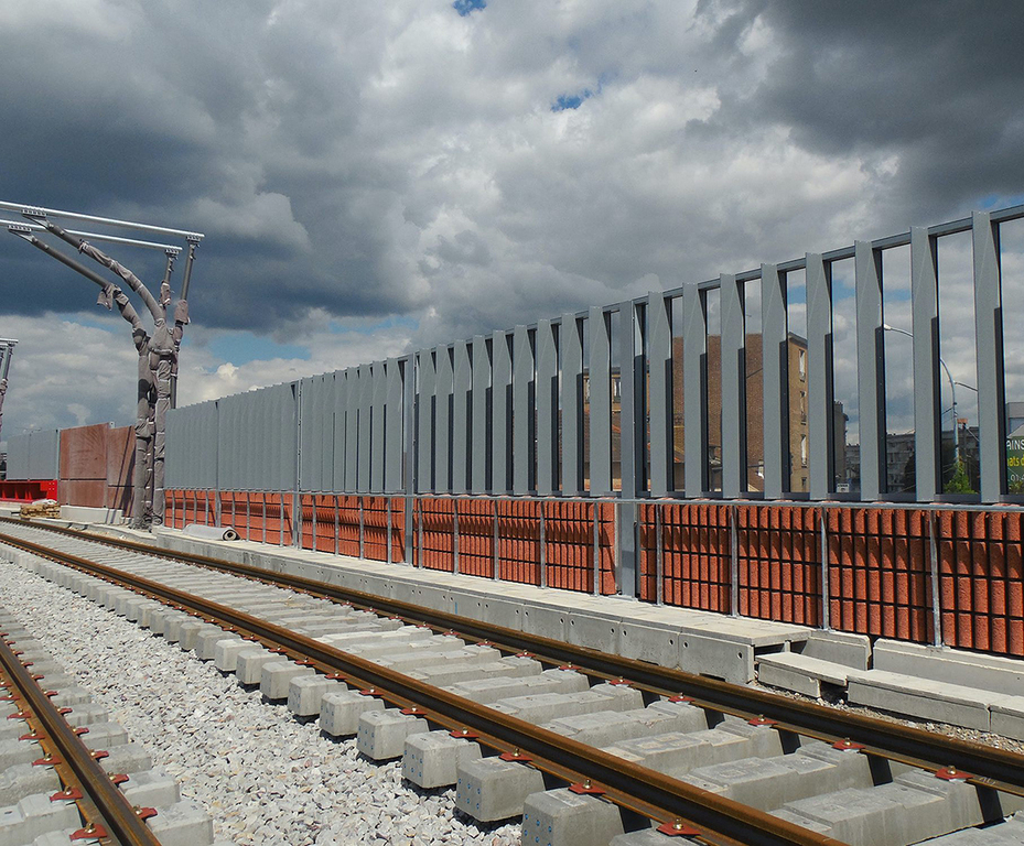 CLEARSoundBlok® ABSORPTIVE acoustic noise barrier | Gramm Barrier ...