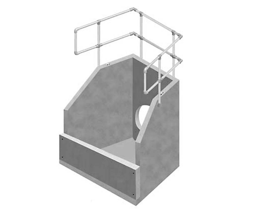 One piece heavy duty silt trap inlet | Althon | ESI External Works