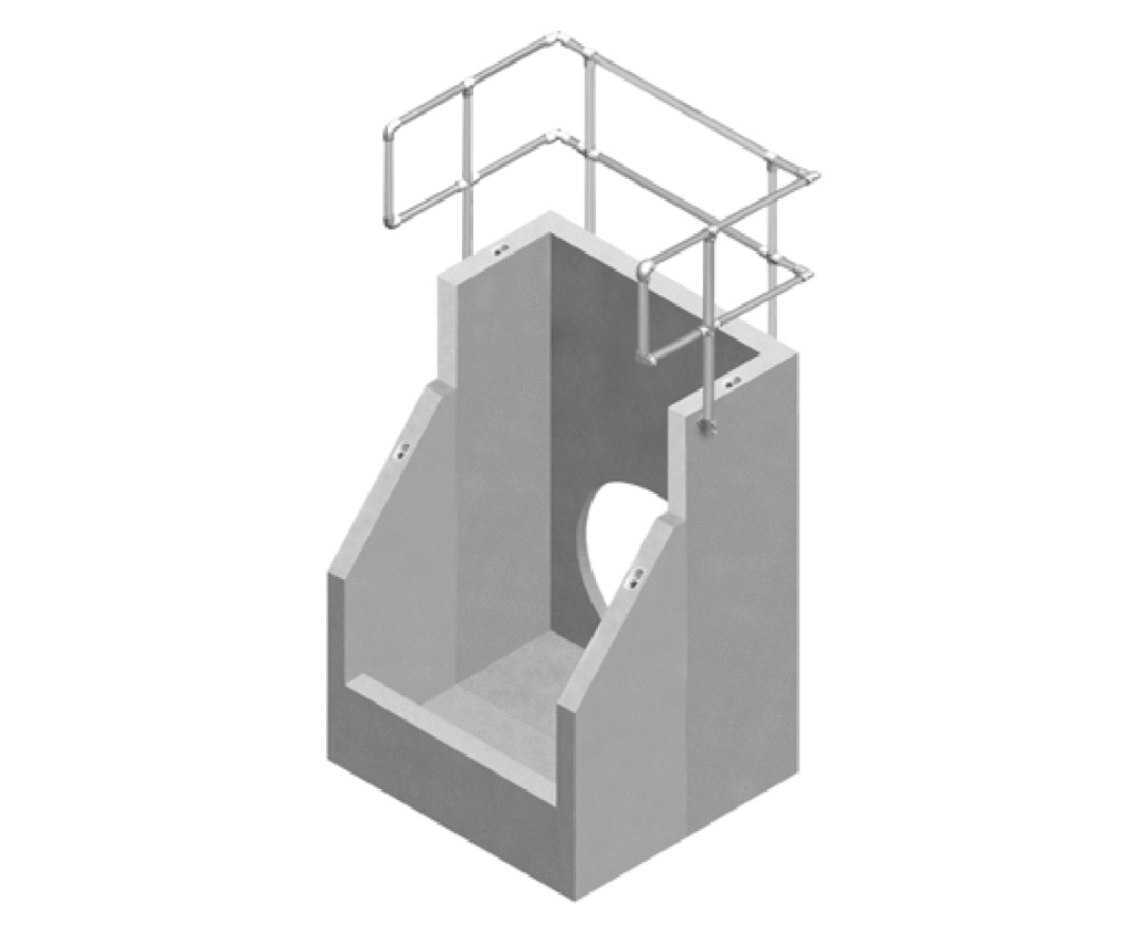 Two piece heavy duty silt trap inlet | Althon | ESI External Works