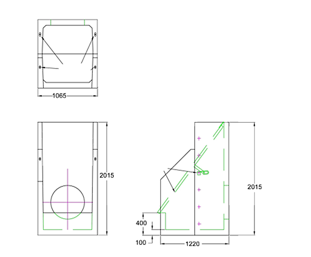 Two piece heavy duty silt trap inlet | Althon | ESI External Works