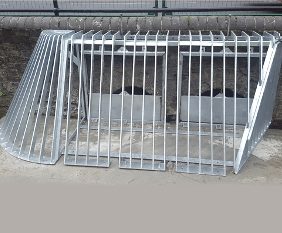 Bespoke gratings and trash screens for precast headwalls | Althon | ESI ...