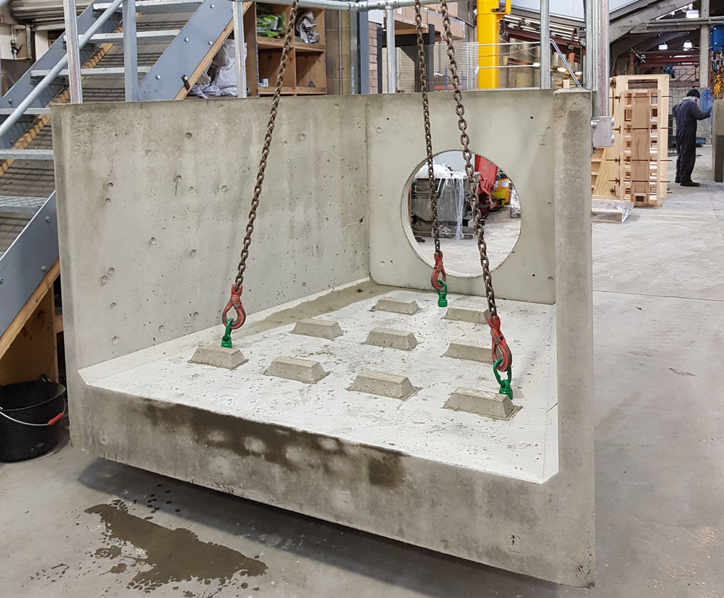 Standard precast concrete headwalls | Althon | ESI External Works