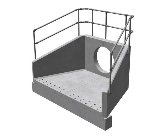 Splayed Wing Wall Headwalls | Althon | ESI External Works