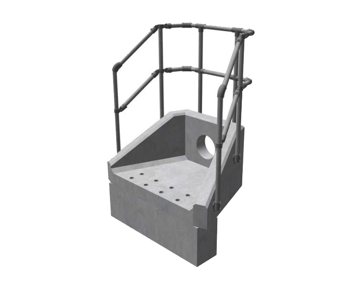 Small precast concrete headwalls | Althon | ESI External Works