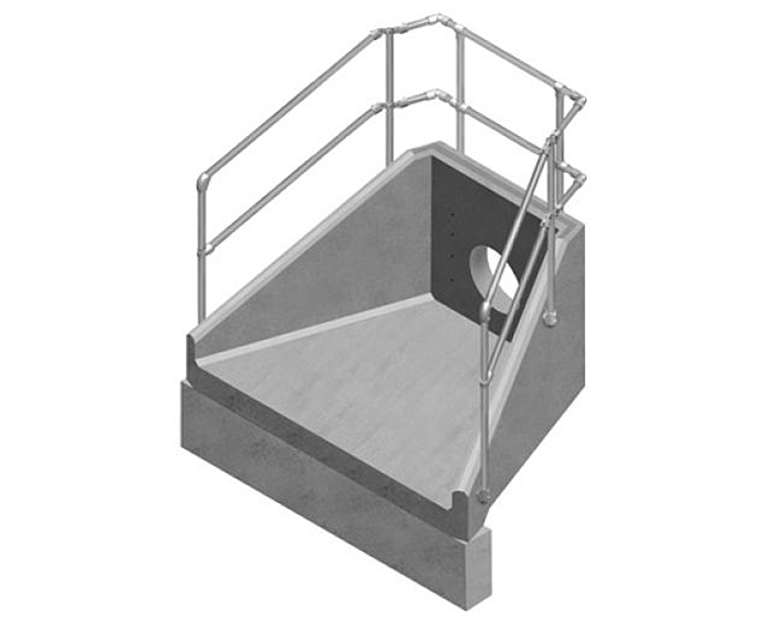 Medium precast concrete headwalls | Althon | ESI External Works