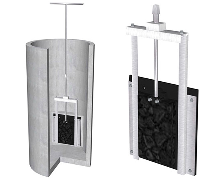 ASA manhole and hydrobrake penstock - 300mm | Althon | ESI Enviropro