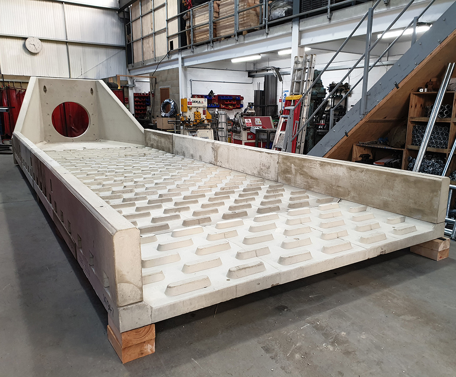 Precast concrete headwalls with cascade panels | Althon | ESI External ...