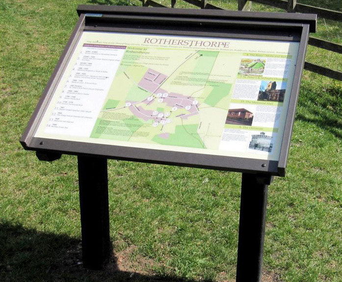 Information and interpretation panels | Greenbarnes | ESI External Works