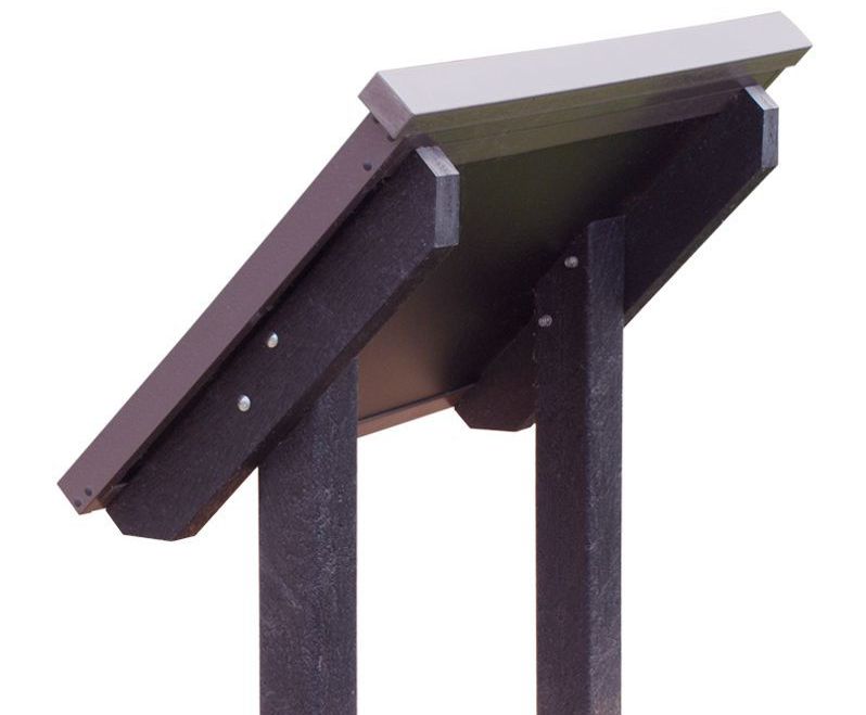 Man-made timber lecterns | Greenbarnes | ESI External Works
