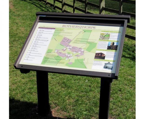 Man-made timber lecterns | Greenbarnes | ESI External Works