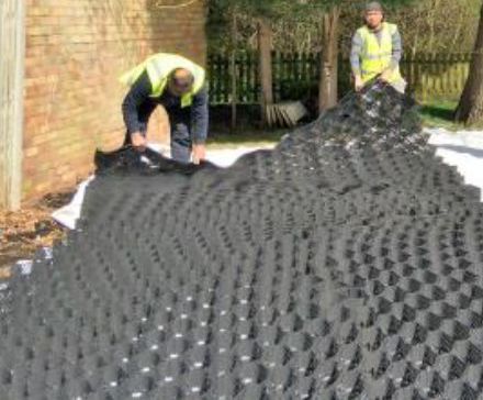 Geoweb® Tree Root Protection - Case Study Stanmore | Greenfix Soil ...