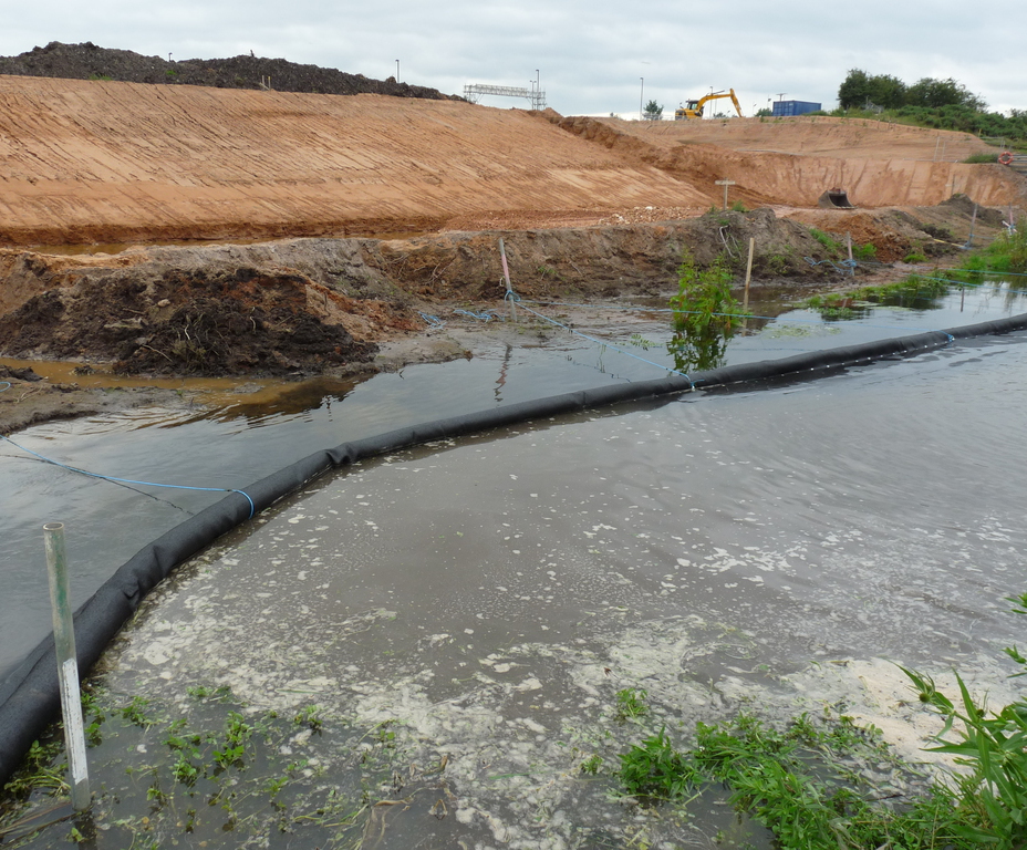 Greenfix Silt Curtains | Greenfix Soil Stabilisation & Erosion Control | ESI External Works